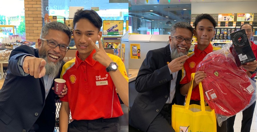 Ambil Slip SPM Pakai Baju Shell, ‘Bos Besar’ Shell Malaysia Panggil Nak ...