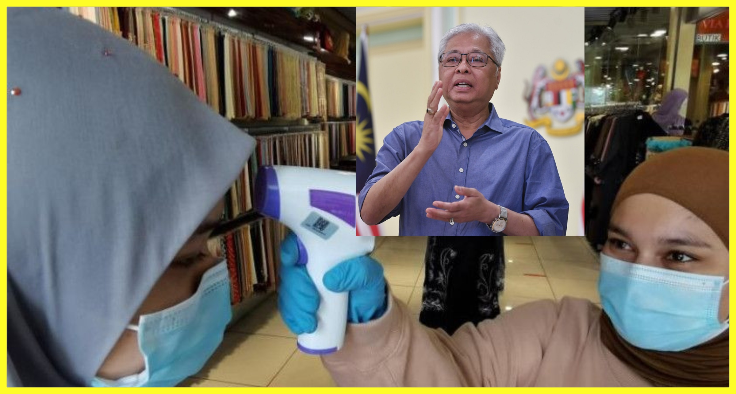 “Masuk 10 kedai, 10 kali kena imbas suhu” – Kerajaan umum SOP baharu ...