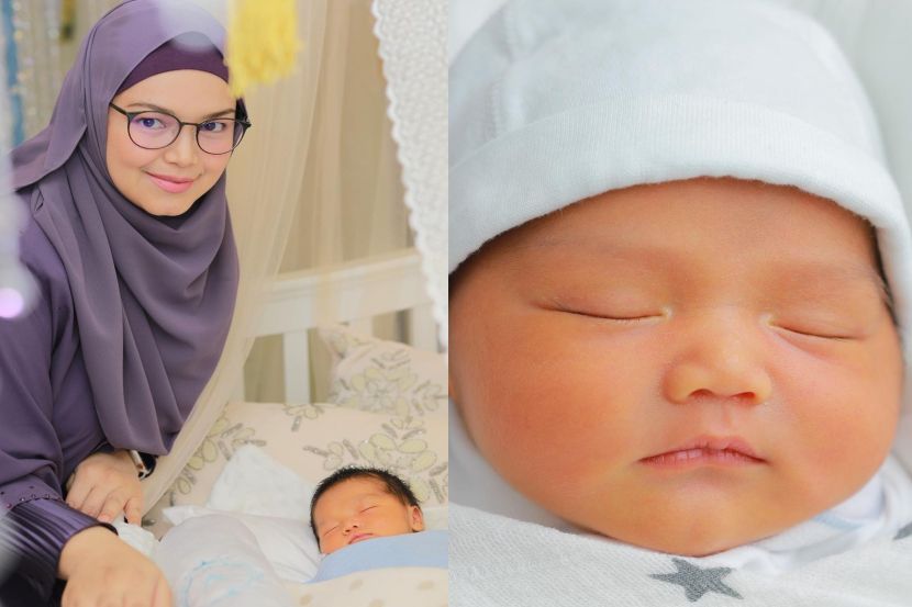 Siti Nurhaliza akhirnya dedah wajah anak kedua, pilih nama Muhammad Afwa – Komedi Media