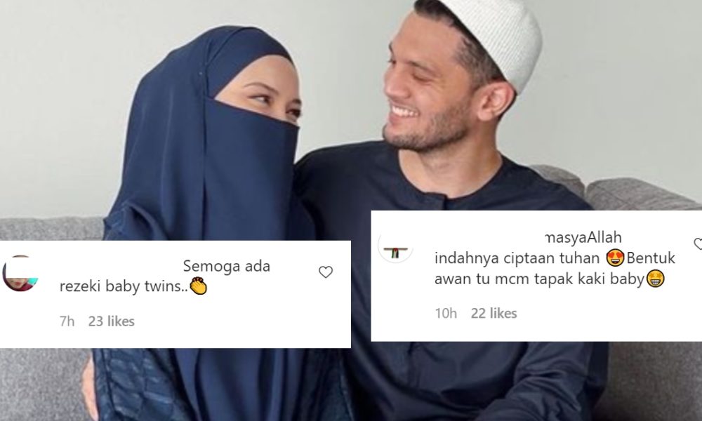 “Neelofa Bakal Dapat Baby Kembar?!” -Haris Ismail Kongsi Gambar Awan ...