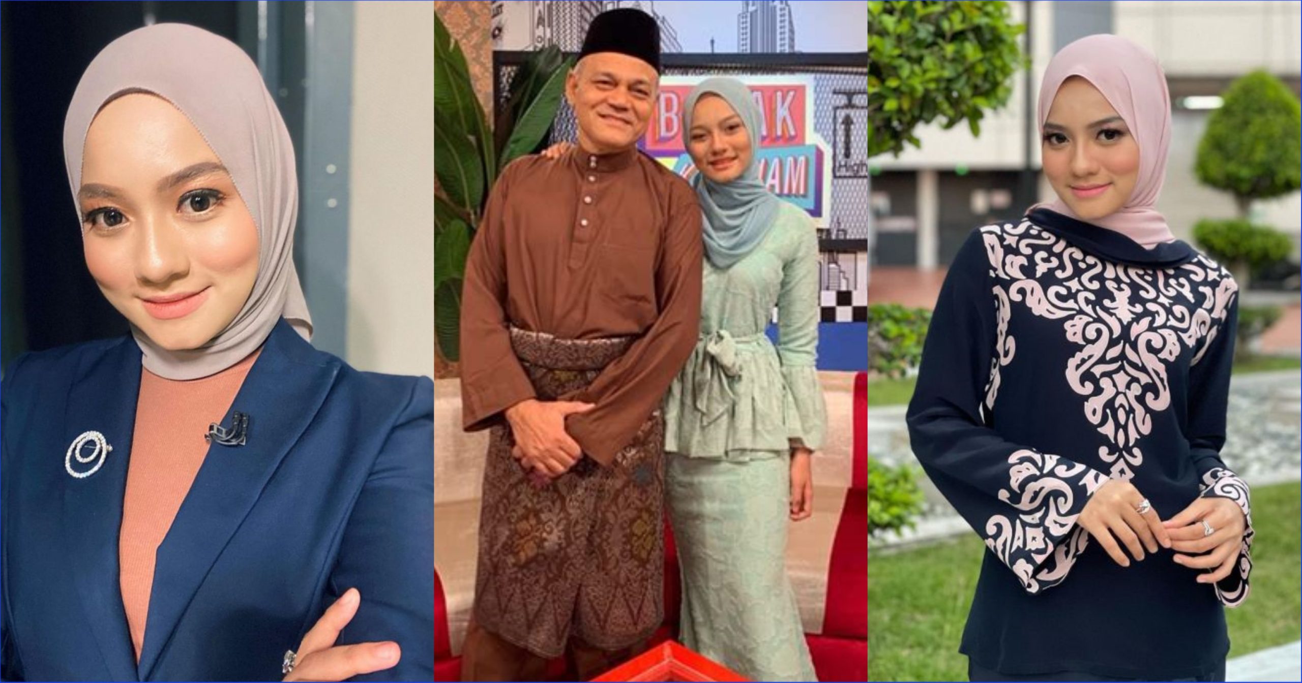 Menghiasi Ruangan Buletin Utama TV3, Rupanya Bapa Hawa Rizwana Orang Kenamaan. Jom Kenali ...