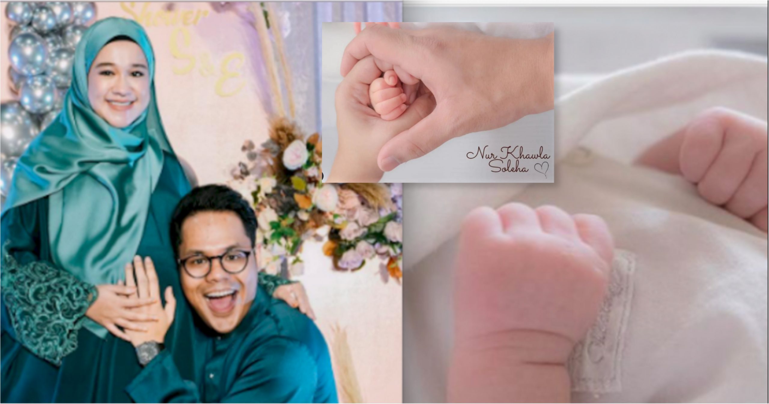 Selepas 7 Hari Menimang Cahaya Mata Pertama, Akhirnya Ernie Dan Syamel ...