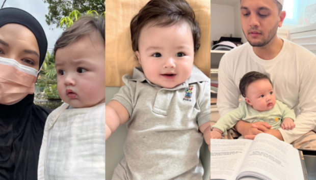 [VIDEO] Comelnya, Neelofa akhirnya dedah wajah penuh Bilal… “Tiada yang ...